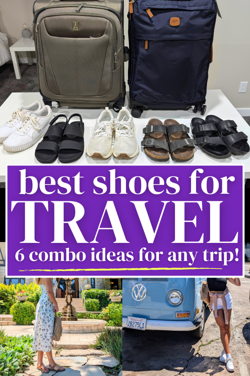 How to Choose the Best Shoes for Travel: 6 Combinations for Every Trip