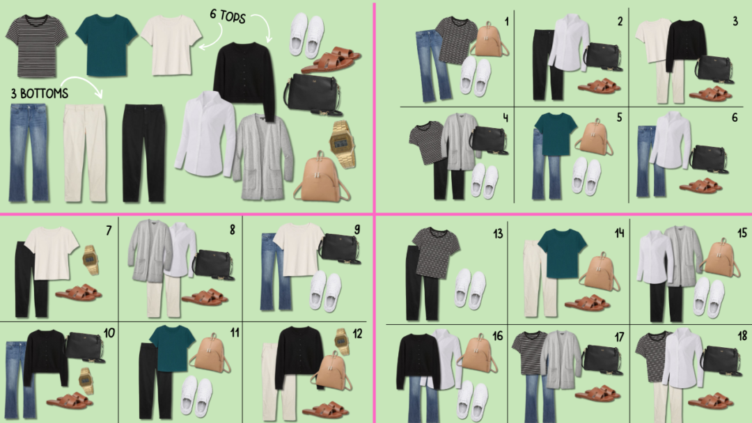 10 Easy Ways to Build a Travel Capsule Wardrobe (for any type of trip)