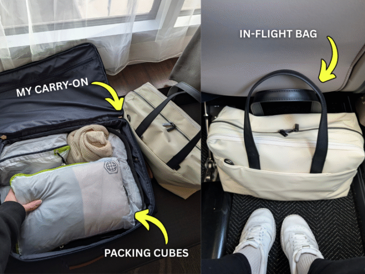 My 3-Bag Carry-On System: How I Travel With 3 Bags (Without Breaking ...